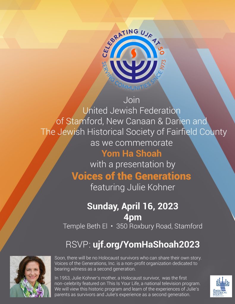 Yom HaShoah Commemoration - Temple Beth El