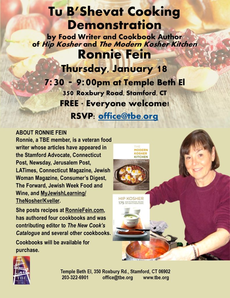 Temple Calendar | Conservative Synagogue - Stamford, CT