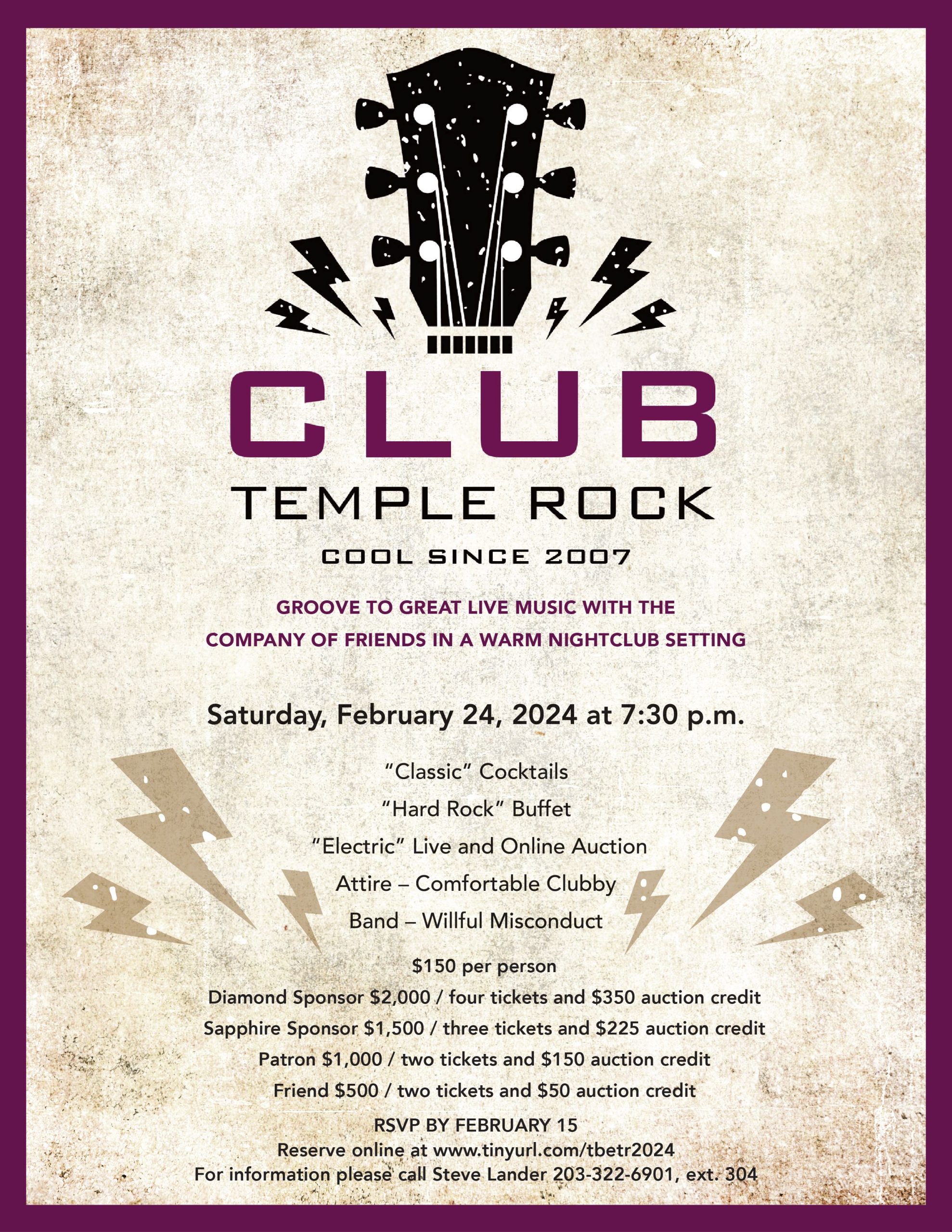 Temple Rock 2024 - Temple Beth El