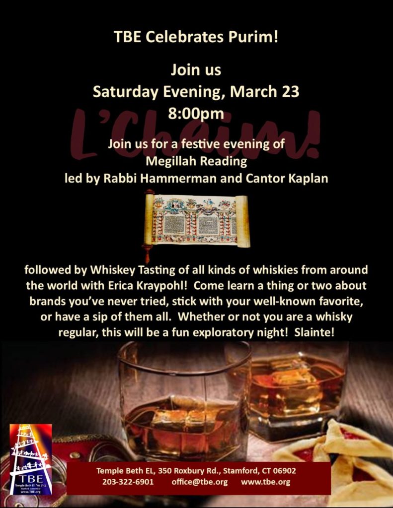 Purim Megillah Reading - Temple Beth El